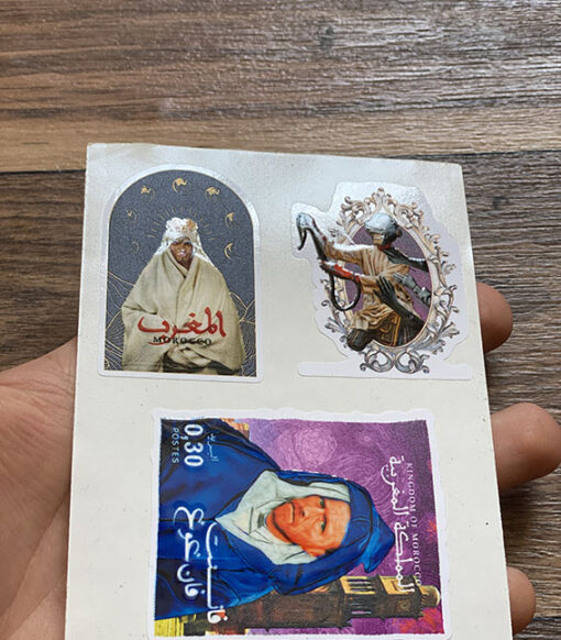 15 Stickers Moroccan vintage Pack 3D Premium - Stickers Shop Maroc