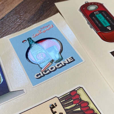 15 Stickers Morocan nostalgie 3D Premium - Stickers Shop Maroc